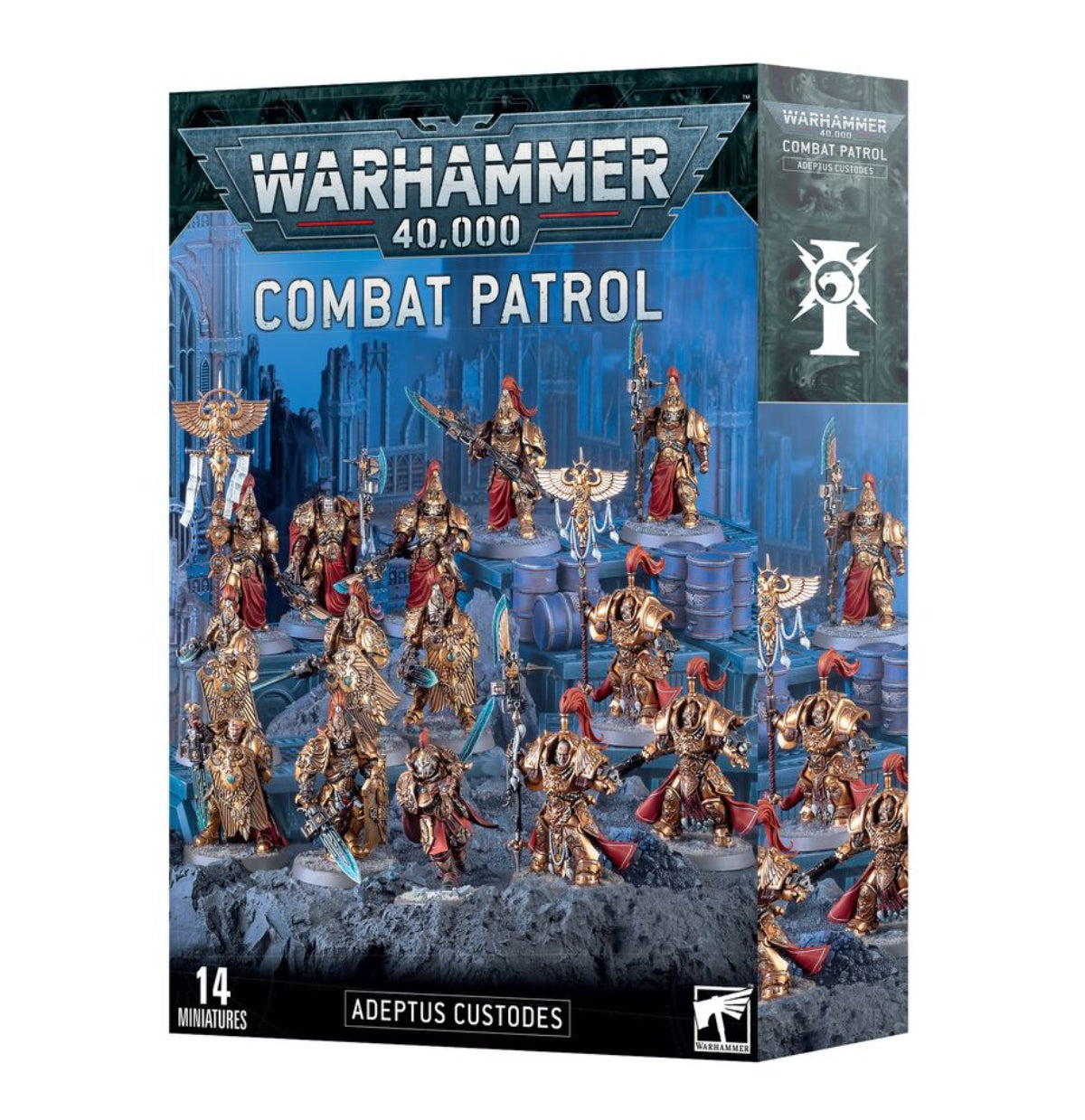 Warhammer 40K Combat Patrol Adeptus Custodes - Ships Free – Geekery Games