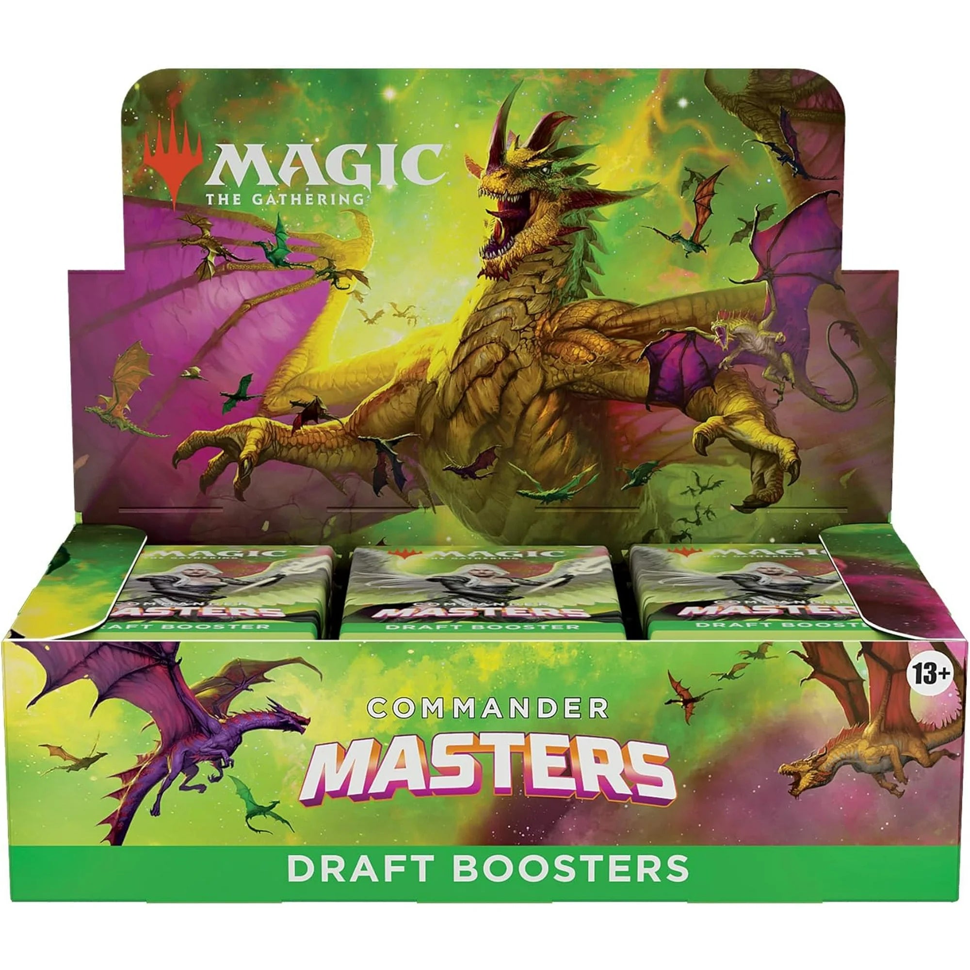 Commander Masters Draft Booster Box Display – Geekery Games
