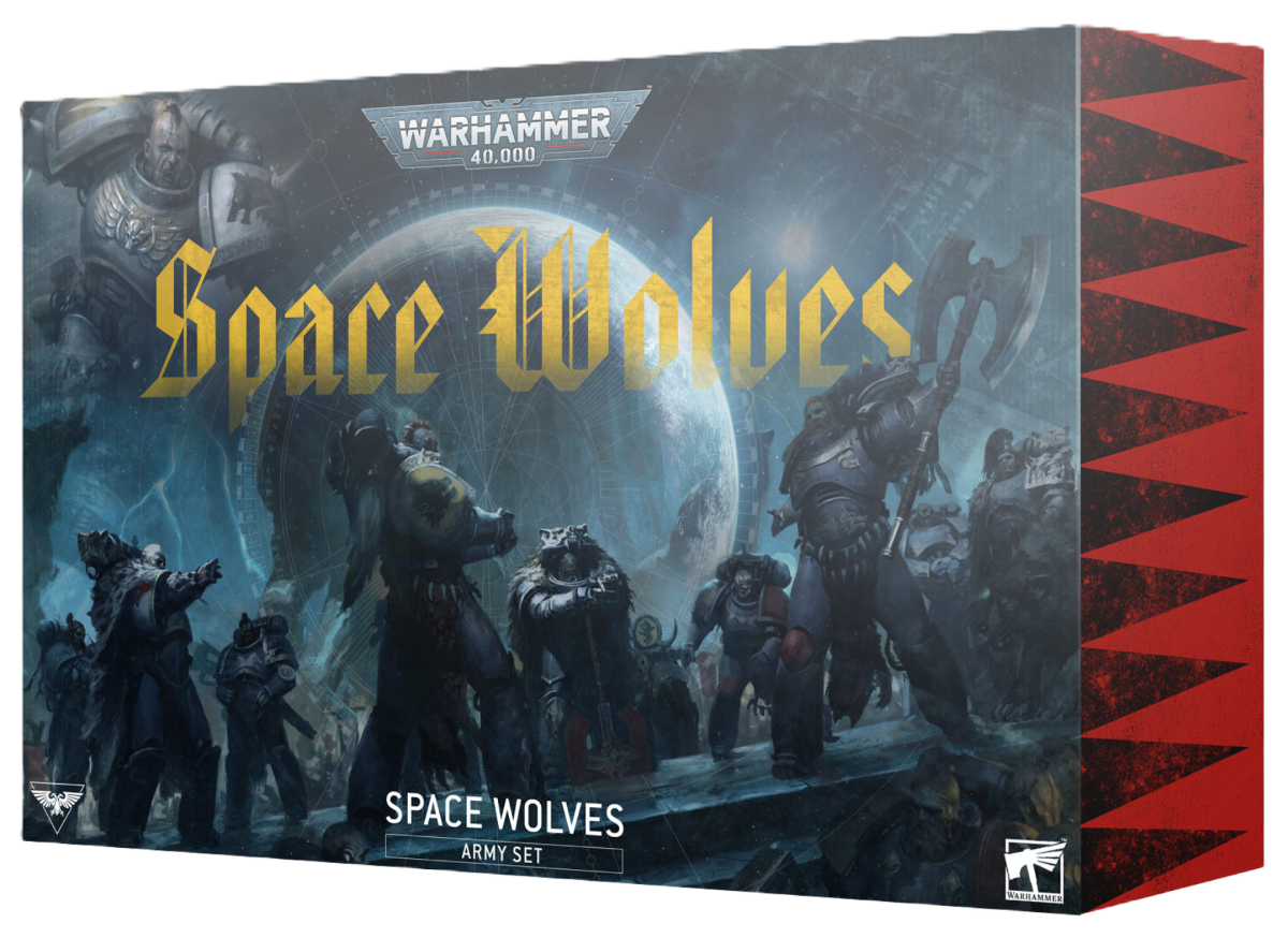Warhammer 40K Space Wolves Army Set Box